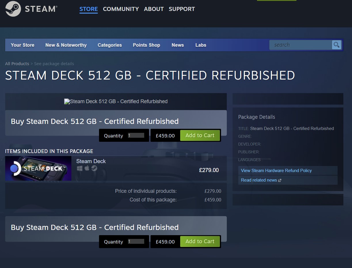 Official Refurbished Steam Deck Now Available | Caiminds